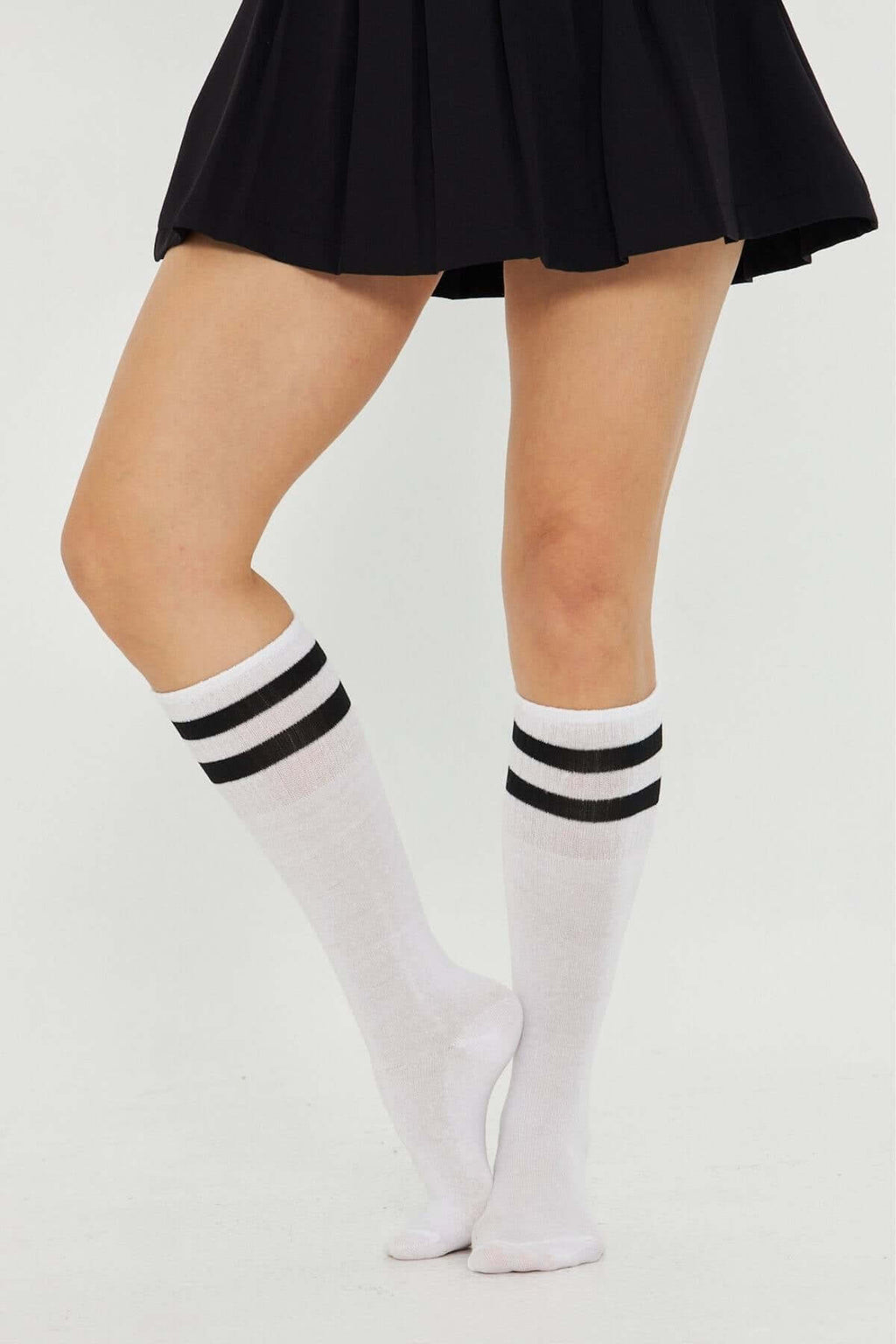 Socksturka Pamuklu Kadın Çember Dizaltı Çizgili Çorap – Çorapevi